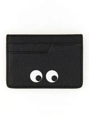 ANYA HINDMARCH Eyes" Card Holder - Black