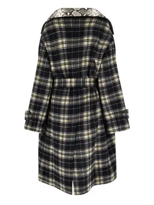 DURAN LANTINK Wool-blend Belted Coat