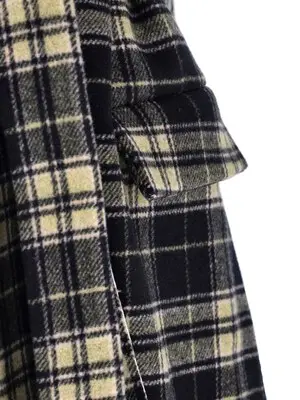DURAN LANTINK Wool-blend Belted Coat