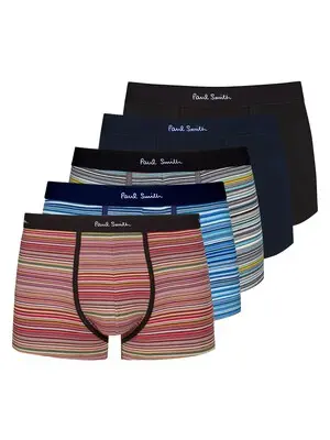 Paul Smith Pack Of Five Boxer Shorts - Multicolour