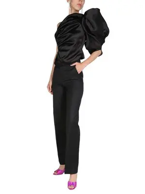 ANOUKI One-shoulder Dress - Black