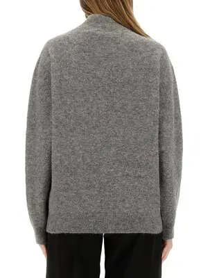 ALYSI Turtleneck Shirt - Grey