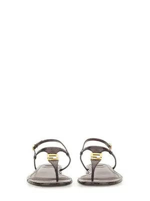 Fendi Ffold Sandals