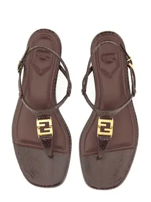Fendi Ffold Sandals