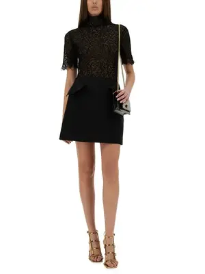 Alexander McQueen Mini Wool Skirt