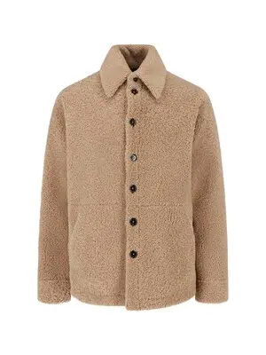 Ami Paris Shearling Outerwear For Men