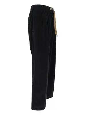 Stone Island Velvet Pants - Black