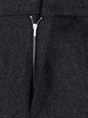 Burberry Tailored Wool Trousers - Gray