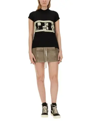 Rick Owens Mini Lido Skirt - Denim