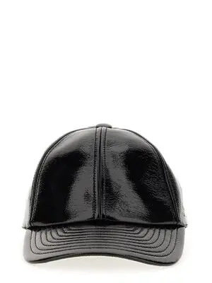 COURREGES Baseball Cap - Black