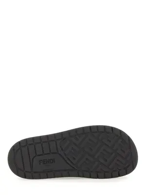Fendi Criss-cross Slide Sandal