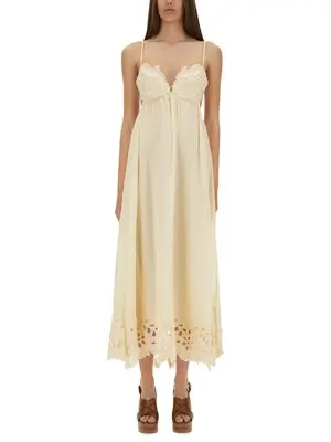 Zimmermann Embroidered Dress - Ivory