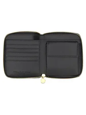 Stella McCartney Zipped Wallet - Black