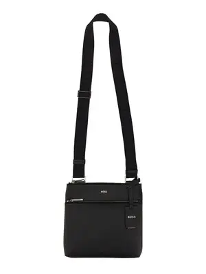 Hugo Boss Envelope Bag With Logo - Black