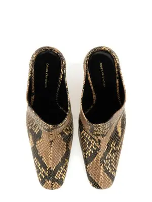 Dries Van Noten Leather Boots