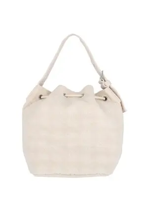 Tory Burch T Monogram Bucket Bag - White
