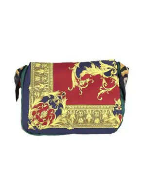 Junya Watanabe Printed Silk Crossbody Bag - Multi