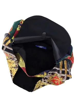 Junya Watanabe Printed Silk Crossbody Bag - Multi