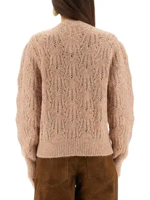 MARANT ETOILE Maxine Cardigan - Beige