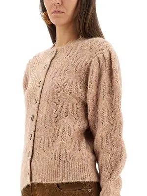 MARANT ETOILE Maxine Cardigan - Beige