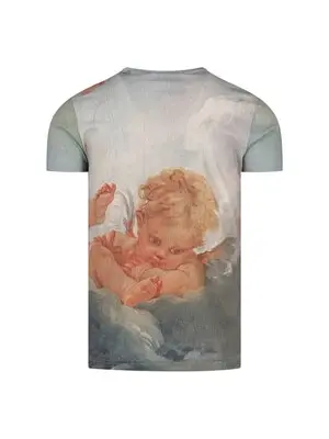 Valentino Garavani Jil Sander Short Sleeve Printed Top - Multi