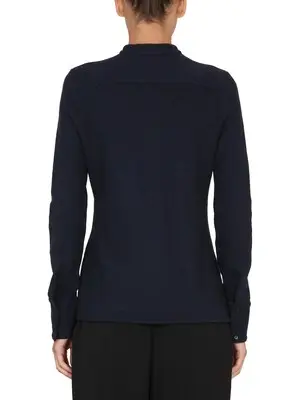 JIL SANDER Shirt With Pockets - Blue