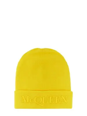 Alexander McQueen Logo Cap - Yellow