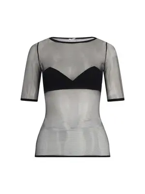 NENSI DOJAKA Semi-Transparent Top