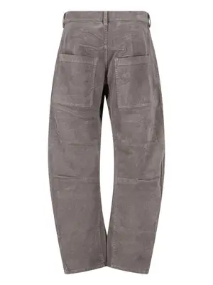 NILI LOTAN Shon Camouflage Cargo Pants - Gray