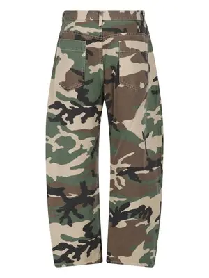 NILI LOTAN Shon Camouflage Cargo Pants - Multi