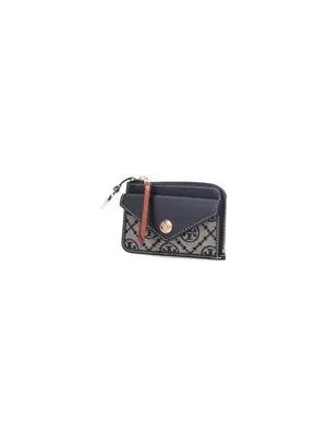 Tory Burch T Monogram" Card Holder - Blue