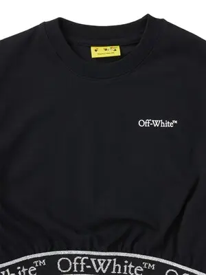 Off-White Logo Cropped T-shirt