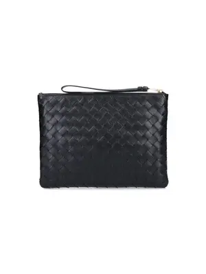 Bottega Veneta Woven Leather Pouch