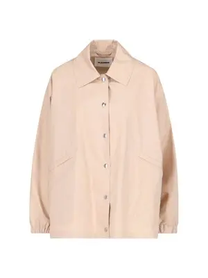 Jil Sander Classic Collar Outerwear For Women