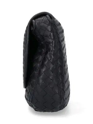 Bottega Veneta Messenger Shoulder Bag - Black