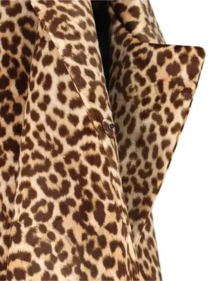 DURAN LANTINK Animal Print Maxi Coat