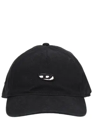 DIESEL Baseball Cap With Logo - Black