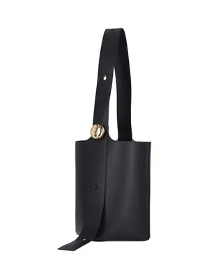 Loewe Pebble Bucket Bag - Black