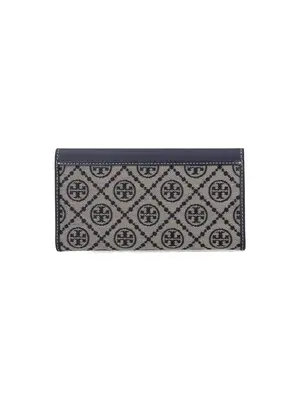 Tory Burch Trifold Wallet "t Monogram