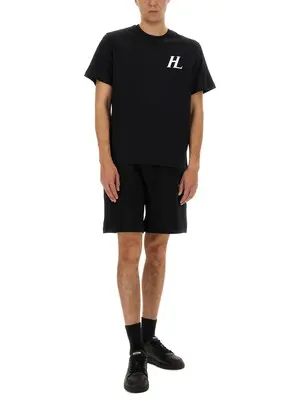 Helmut Lang Shorts With Logo