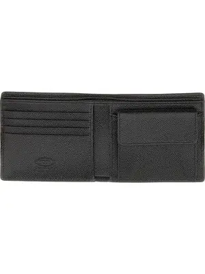 TOD'S T Timeless" Wallet - Black