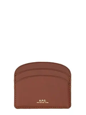 A.p.c. A. P.c. Demi Lune Card Holder - Buff