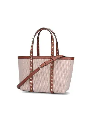 Valentino Garavani Small Rockstud Shopping Bag
