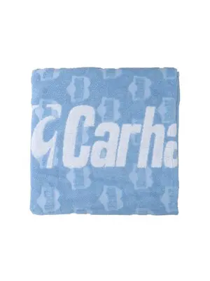 Carhartt Work In Progress Heart Train' Bath Towel - Blue