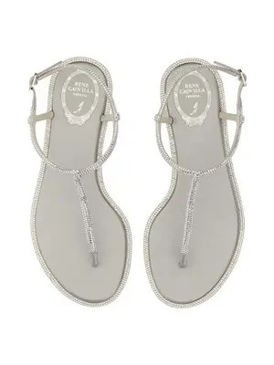 Rene Caovilla Diana Sandal - Silver