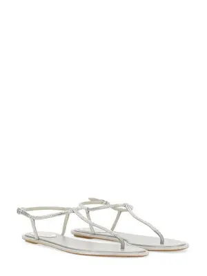 Rene Caovilla Diana Sandal - Silver