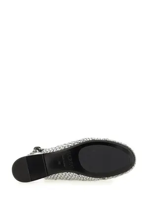 Hereu Empuria Metallic Slingback Sandals
