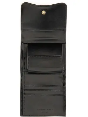 Stella McCartney Ryder Tri-fold" Wallet - Black