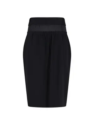MAISON MARGIELA Four Stitches Midi Skirt
