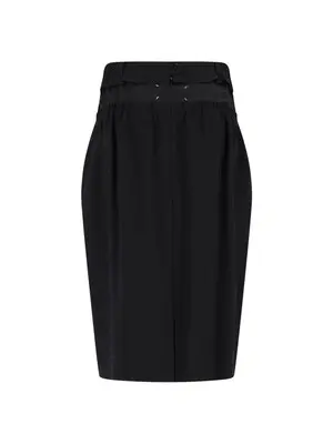 MAISON MARGIELA Four Stitches Midi Skirt